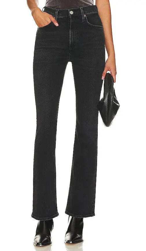 AGOLDE Nico High Rise Slim Boot Jeans - Hotline