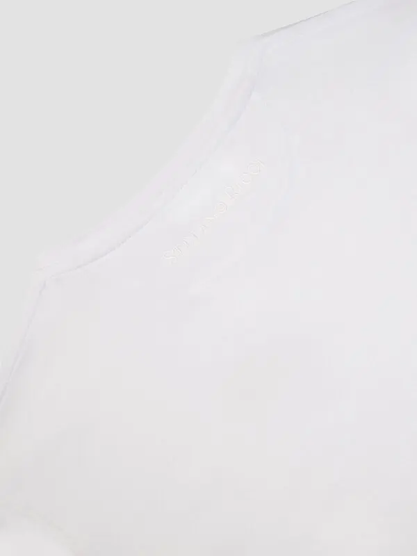 Stefano Ricci Crewneck T-shirt - White
