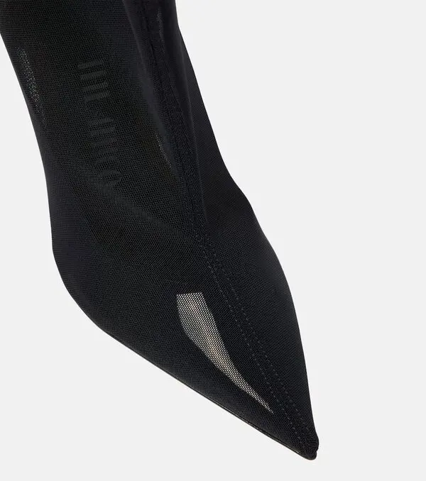 Attico Cheopissima Thigh High Boots - Black