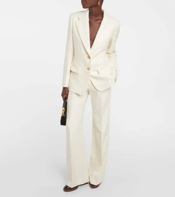 Chloé High-rise Flared Pants