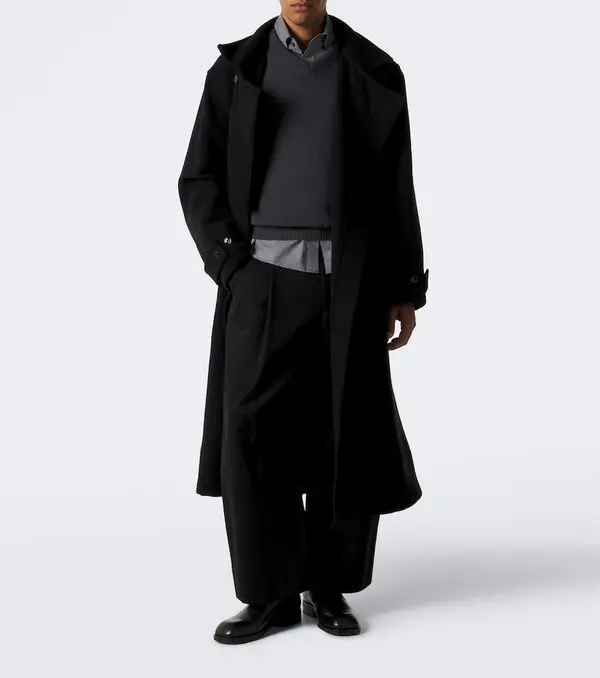 LEMAIRE Double-sided Wool Coat