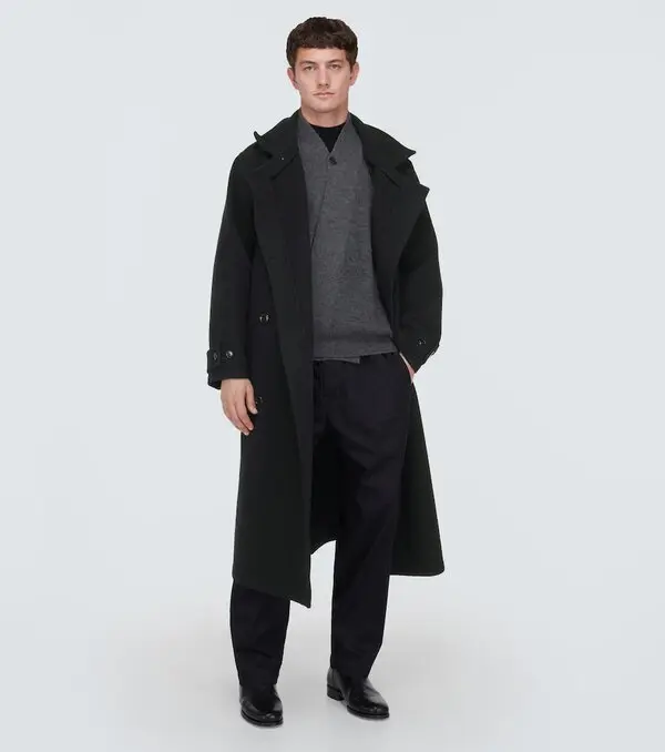 LEMAIRE Double-sided Wool Coat