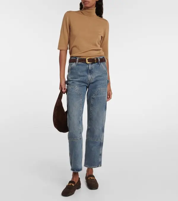 AGOLDE Rami Mid-rise Straight Leg Jeans