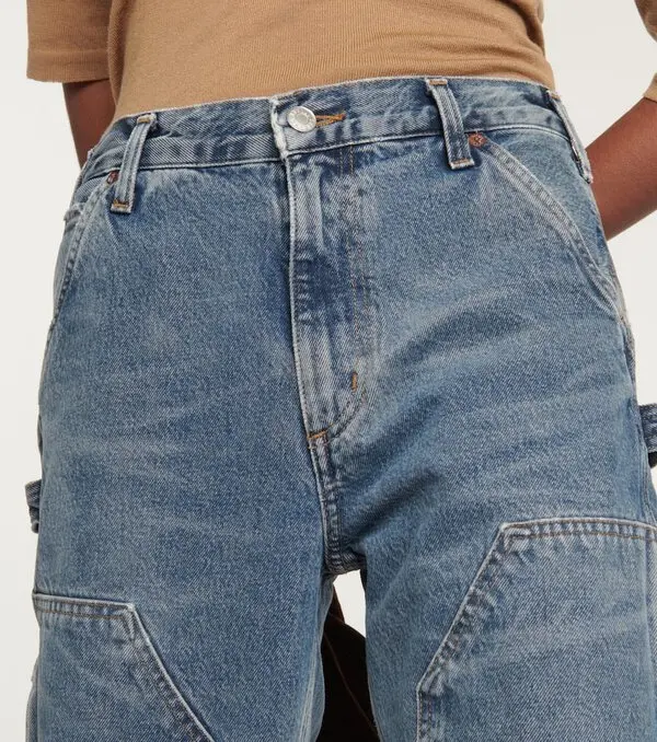 AGOLDE Rami Mid-rise Straight Leg Jeans