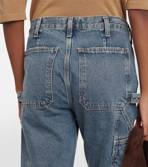 AGOLDE Rami Mid-rise Straight Leg Jeans