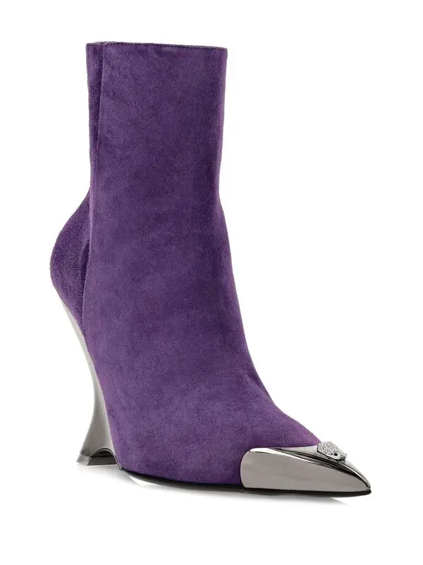 Philipp Plein Pointed-toe Ankle Boots