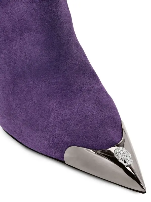 Philipp Plein Pointed-toe Ankle Boots