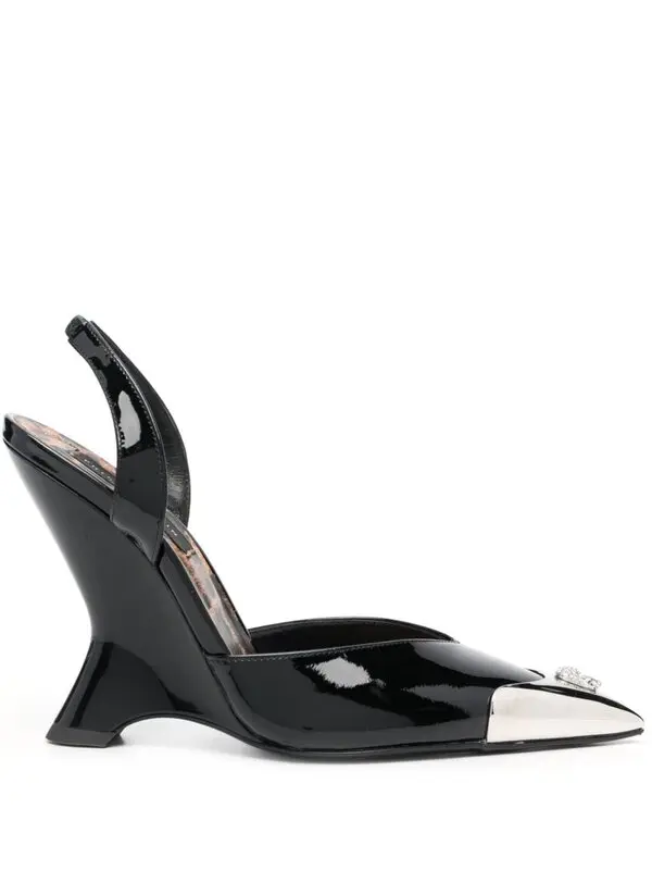 Philipp Plein 105mm Patent-leather Sandals