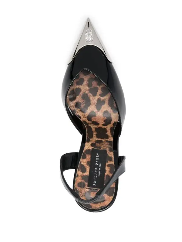 Philipp Plein 105mm Patent-leather Sandals