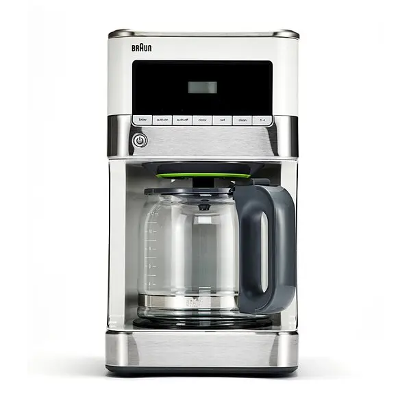 BRAUN Brewsense 12-cup Drip Coffee Maker - White