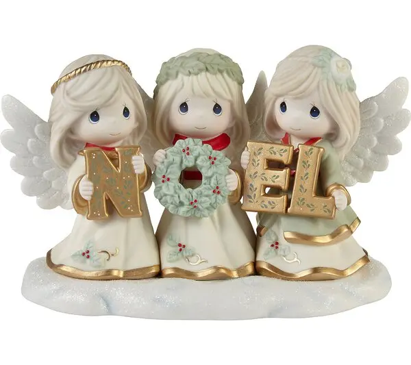 PRECIOUS MOMENTS Joyeux Noel Limited Edition Fi Gurine - One-color