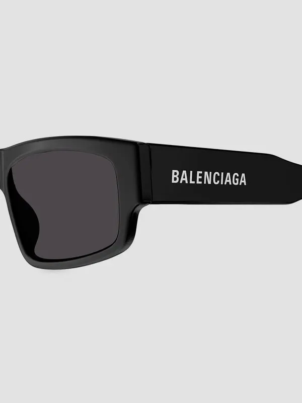 Balenciaga Flat 56mm Rectangular Sunglasses