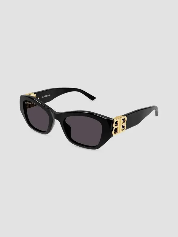 Balenciaga Dynasty 53mm Cat-eye Sunglasses - Black