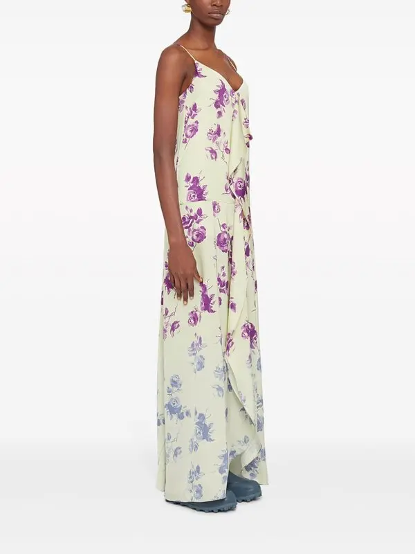 JIL SANDER Floral-print Maxi Dress