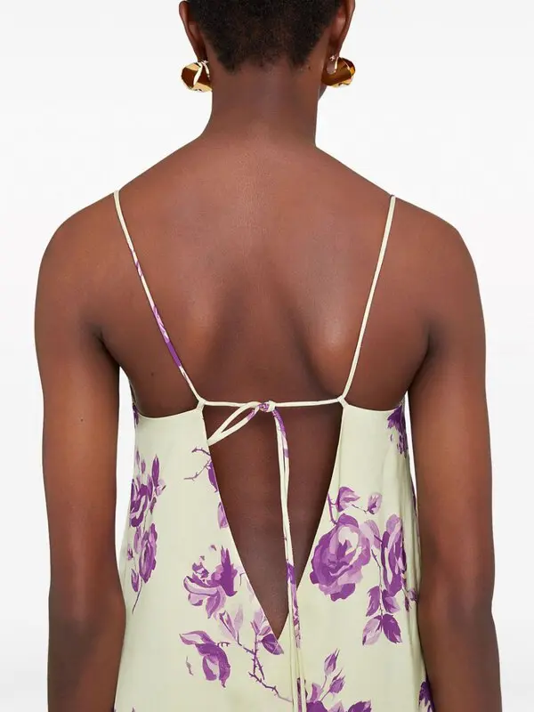 JIL SANDER Floral-print Maxi Dress
