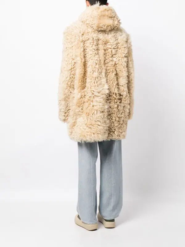 ERL Faux-fur Hooded Coat