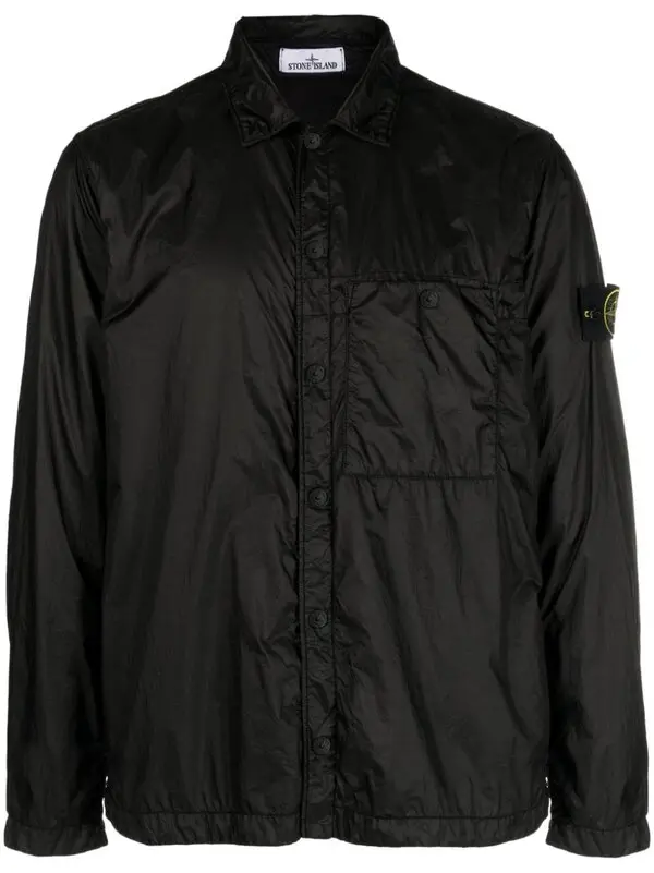 Stone Island Compass-motif Shirt Jacket