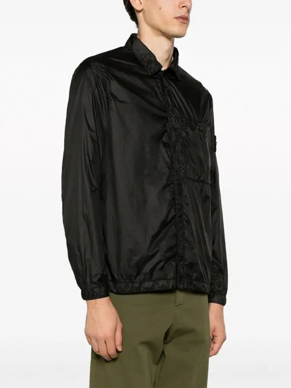 Stone Island Compass-motif Shirt Jacket
