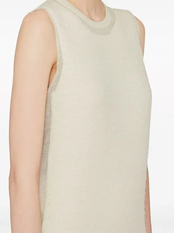 JIL SANDER Semi-sheer Knit Dress