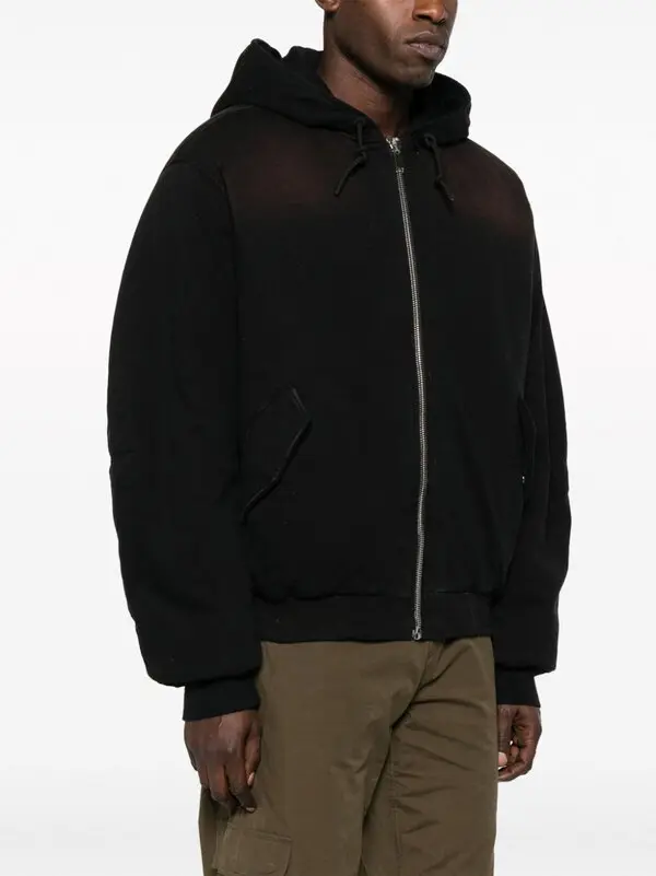 424 Zip-up Padded Hooded Jacket