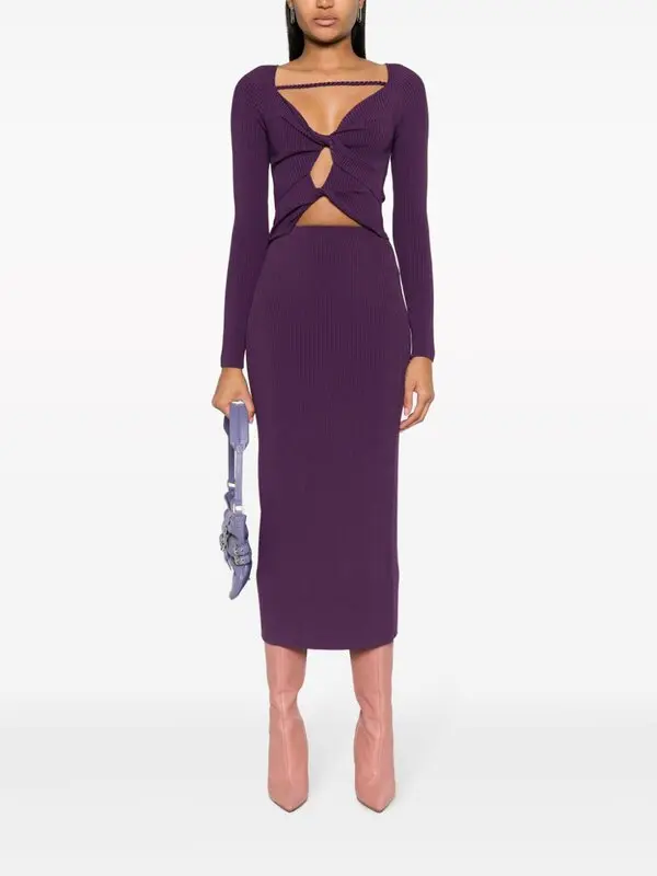 Altuzarra Cut-out Long-sleeve Maxi Dress