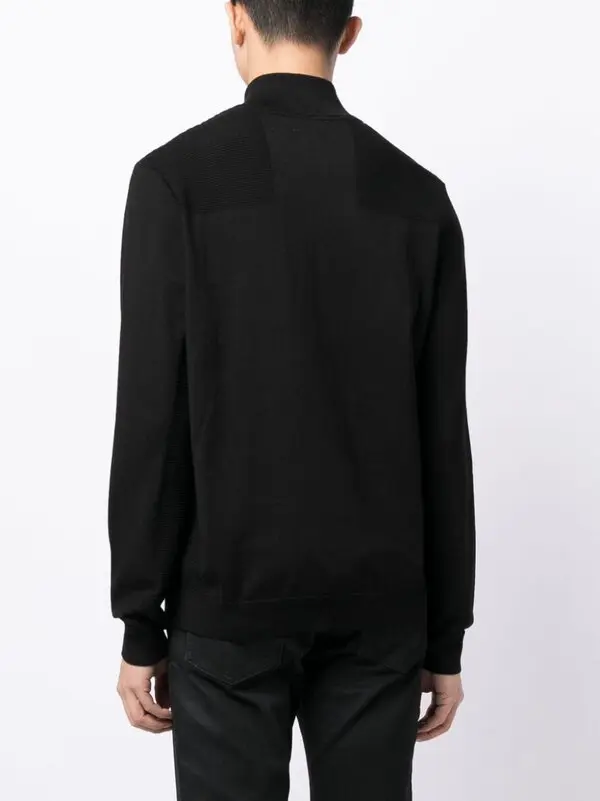 BOSS Momentum Half-zip Sweatshirt - Black