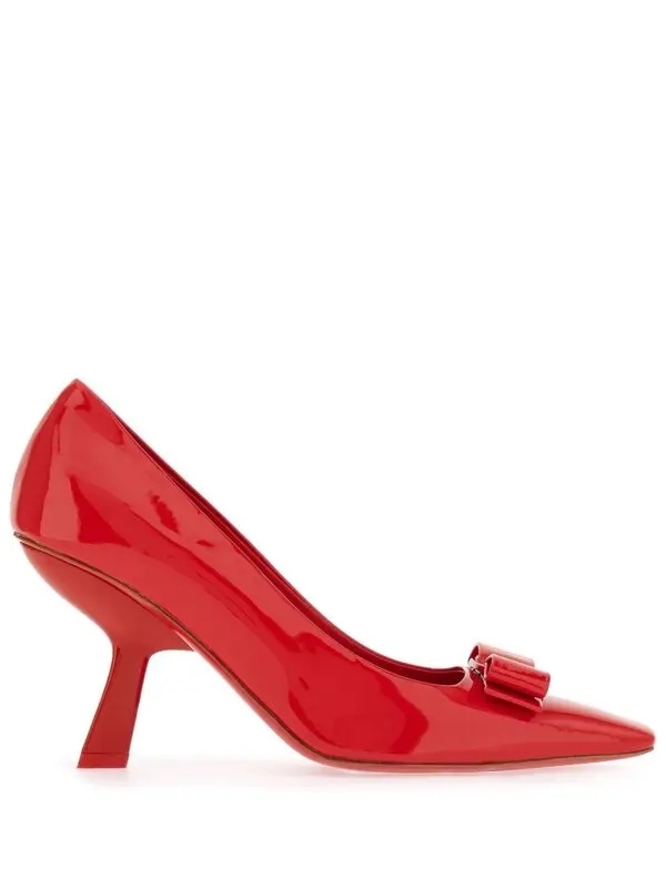 FERRAGAMO Vara Bow 85mm Pumps
