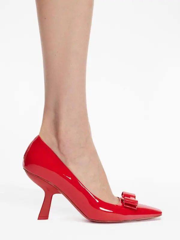FERRAGAMO Vara Bow 85mm Pumps