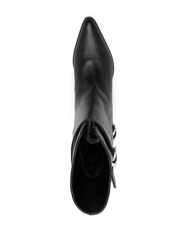 SERGIO ROSSI Sr Thalestris 55mm Leather Ankle Boots