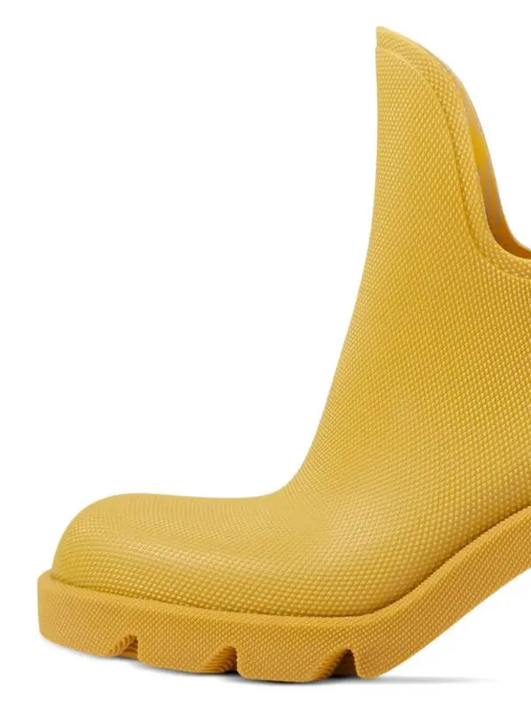 Burberry Ankle Rubber Boots - Yellow