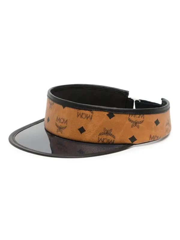 MCM Black and Brown Visor 6033d5460a0d47e2a896069b1ae72c  main image 4