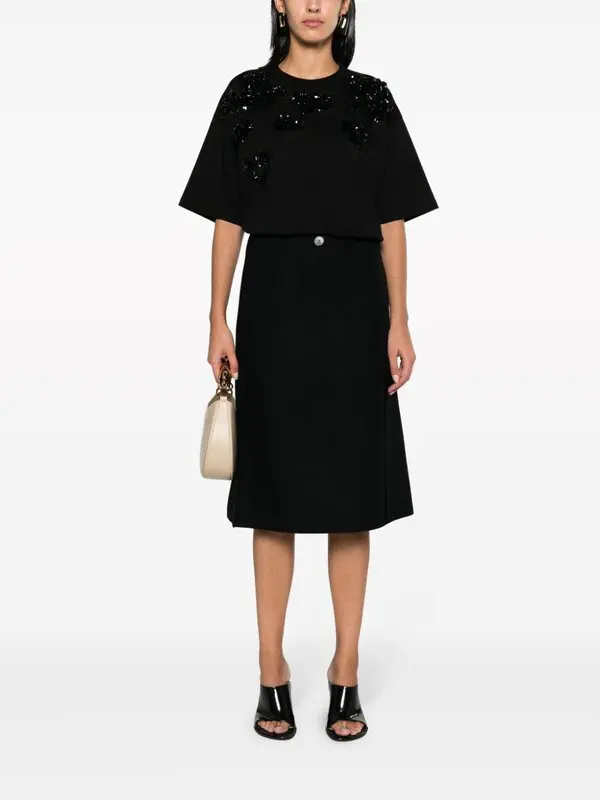 LANVIN A-line Midi Skirt