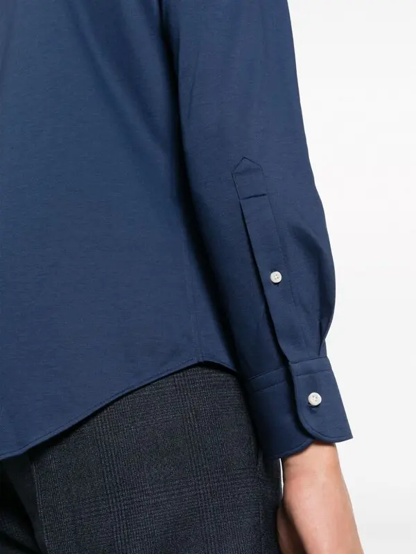 Boggi Milano Long-sleeve Jersey Shirt