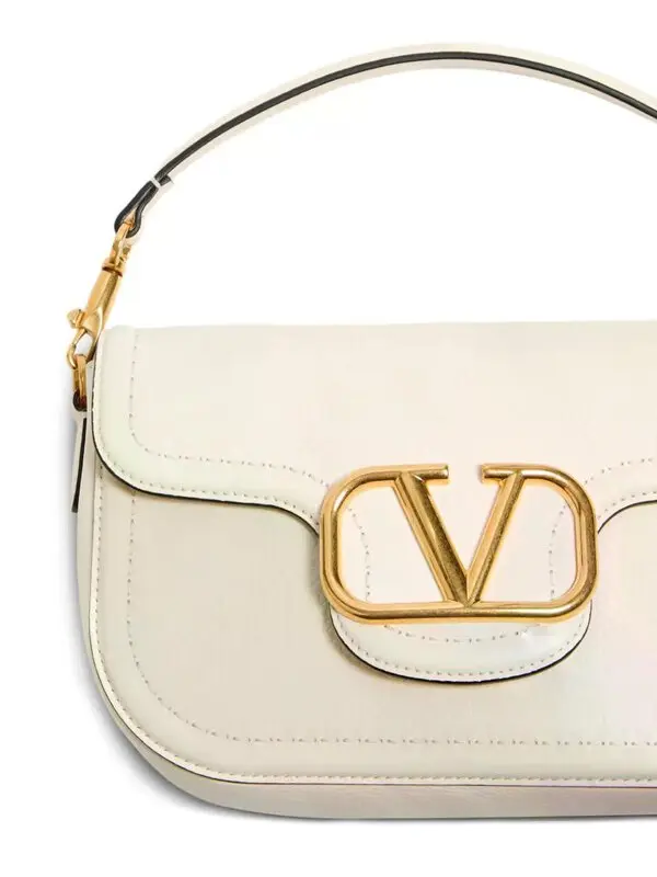 Valentino Garavani Alltime Leather Shoulder Bag