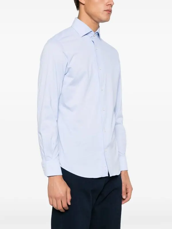 Boggi Milano Japanese Jersey Button-up Shirt