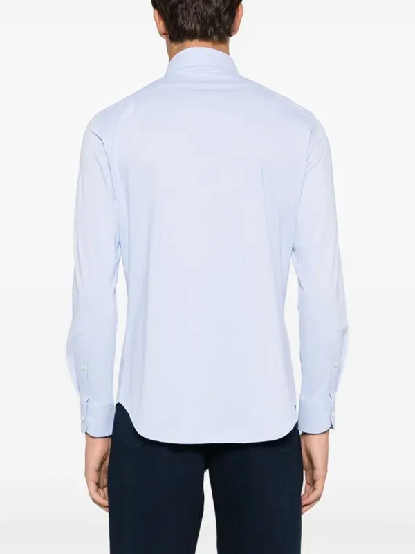 Boggi Milano Japanese Jersey Button-up Shirt