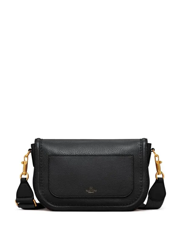 Valentino Garavani Alltime Leather Shoulder Bag