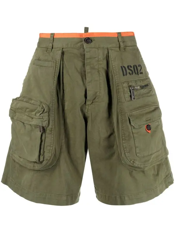 Dsquared2 Multiple-pockets Cargo Shorts
