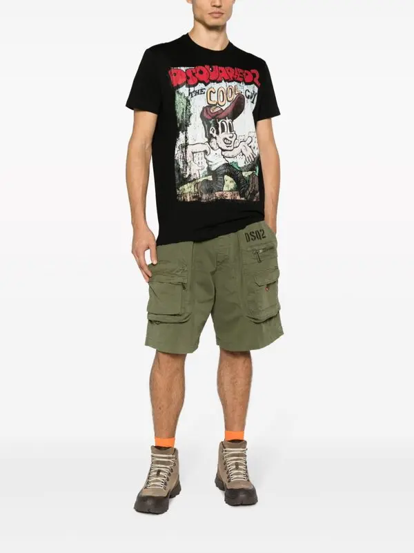 Dsquared2 Multiple-pockets Cargo Shorts