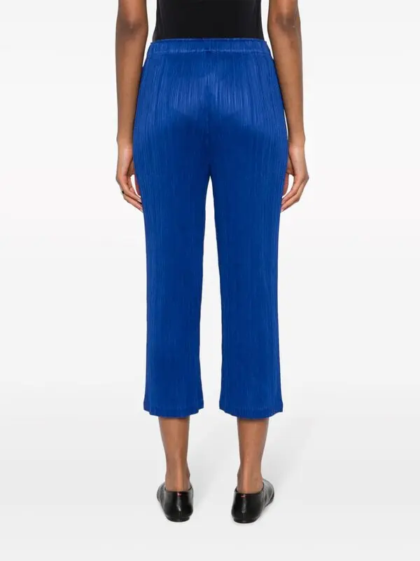 Issey Miyake Mc August Plissé Cropped Trousers