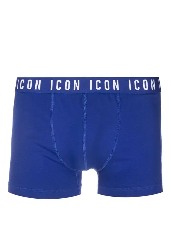 Dsquared2 Logo Waistband Boxers - Blue