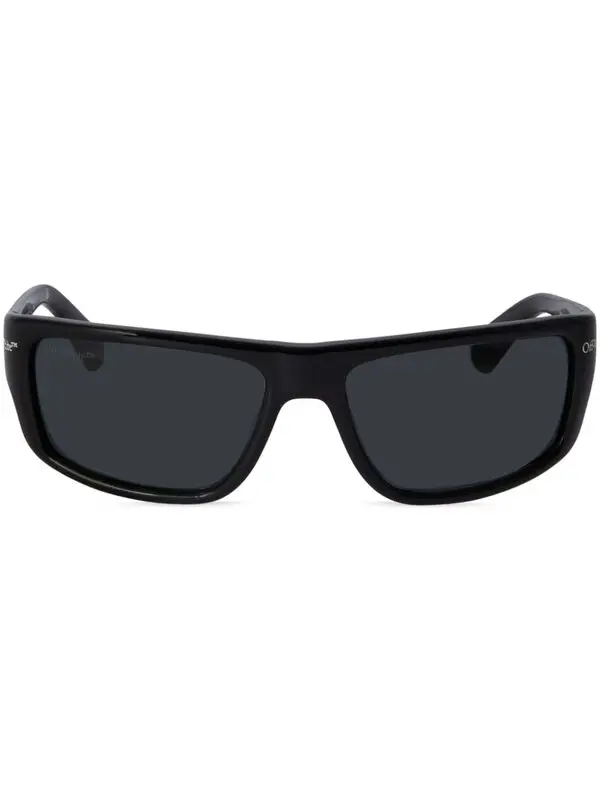 Off-White Bologna Rectangle-frame Sunglasses - Black