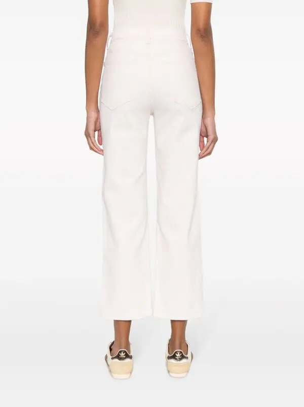 MOTHER The Rambler Straight-leg Jeans - Neutrals