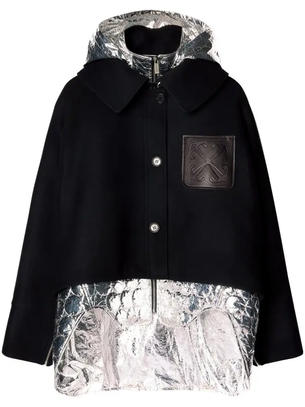 Off-White Arrows Layered Parka Coat