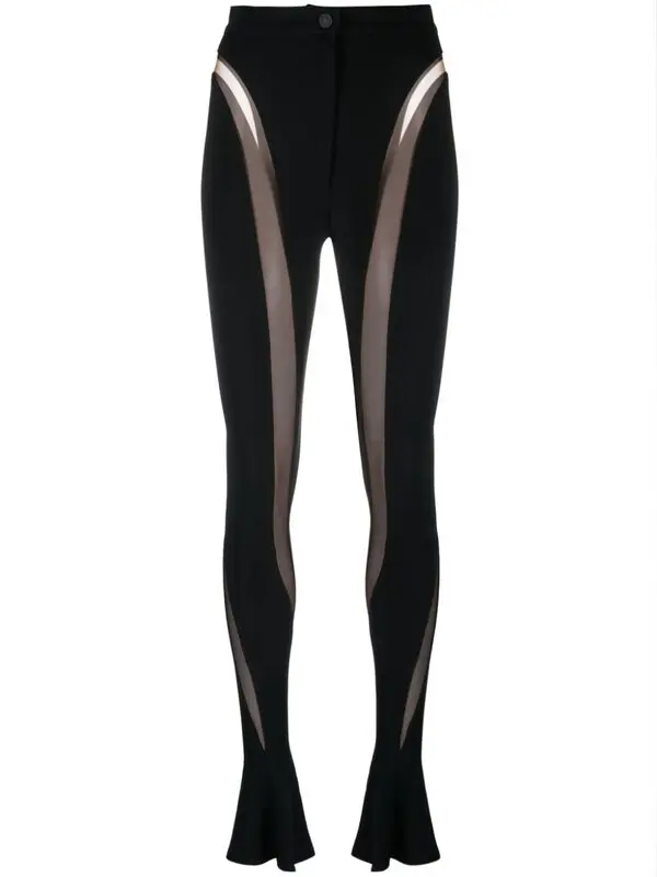 MUGLER Illusion Panelled Trousers