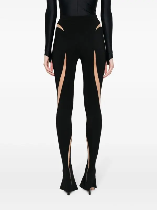 MUGLER Illusion Panelled Trousers