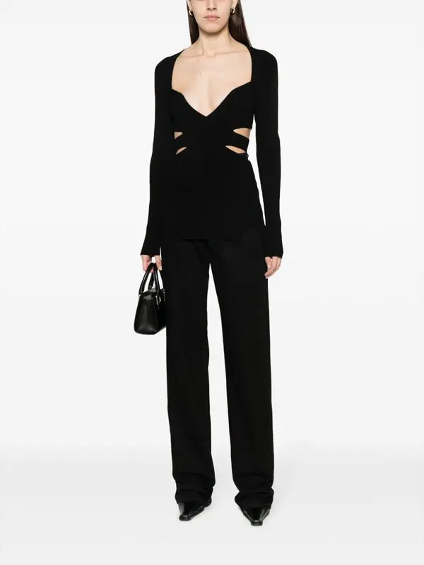 NENSI DOJAKA Cut-out Knit Top
