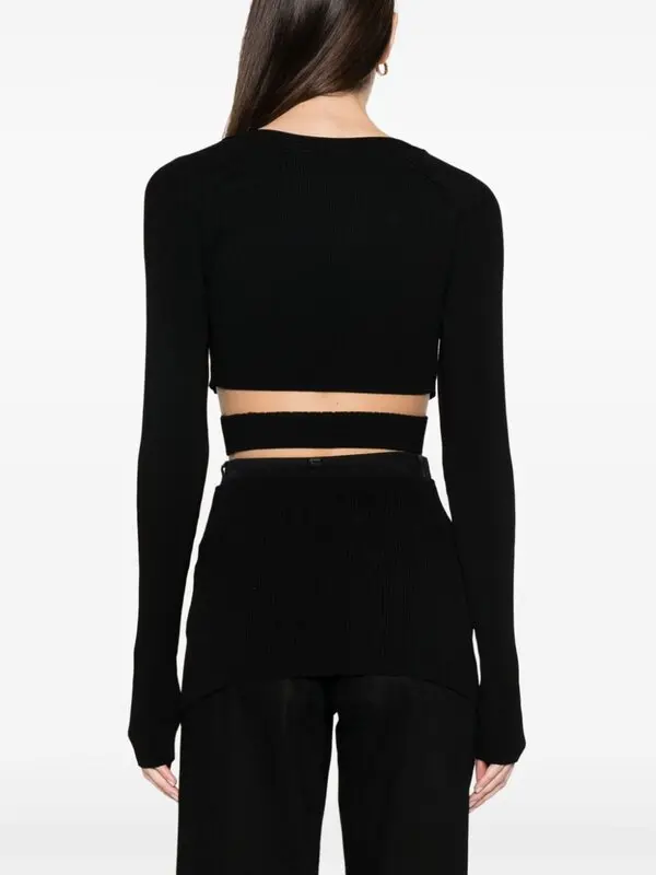 NENSI DOJAKA Cut-out Knit Top