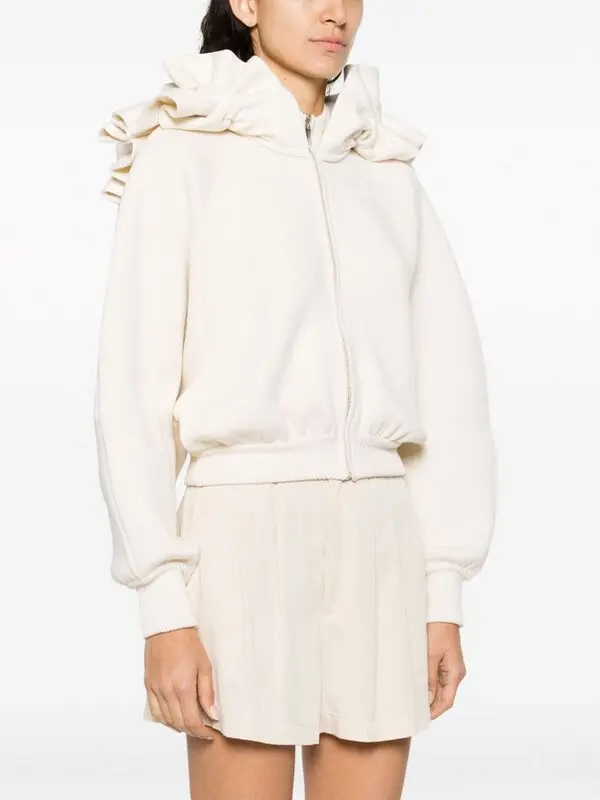 Jacquemus La Maille Crinoline Hoodie - Neutrals