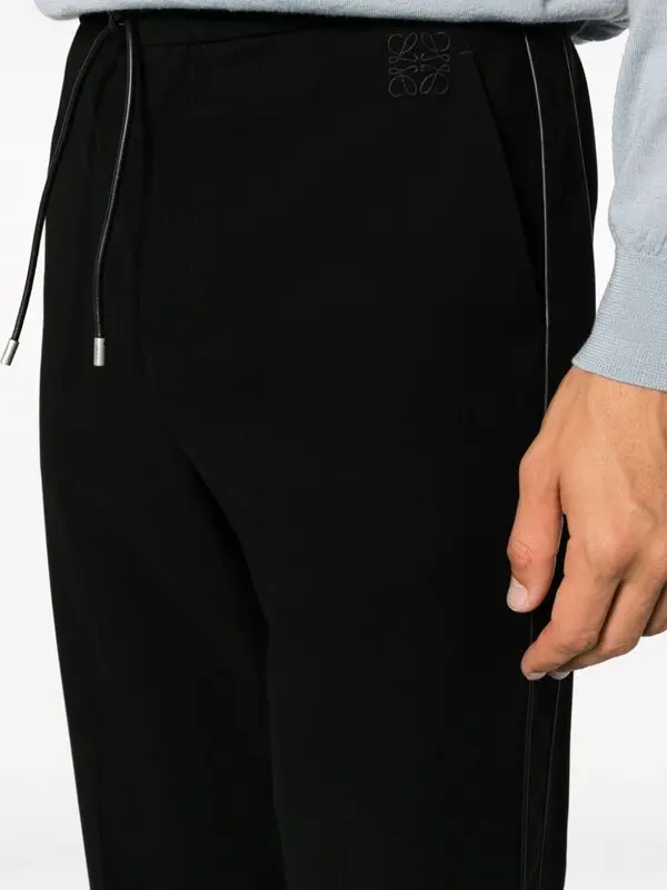 Loewe Piped-trim Wool Track Pants